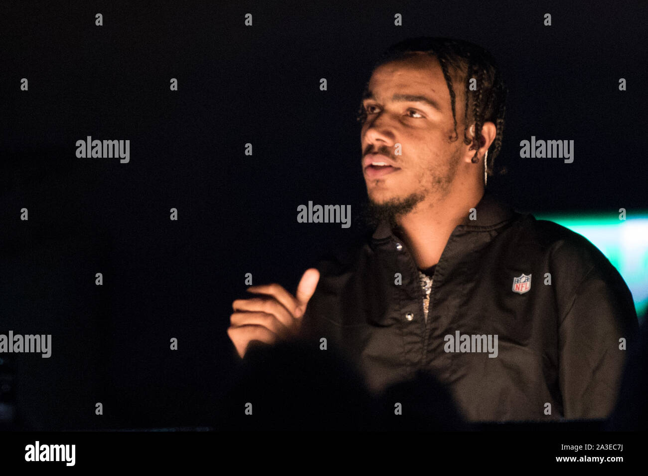 06/10/2019 London UK - AJ TRACEY takes to the stage for the first-ever ...