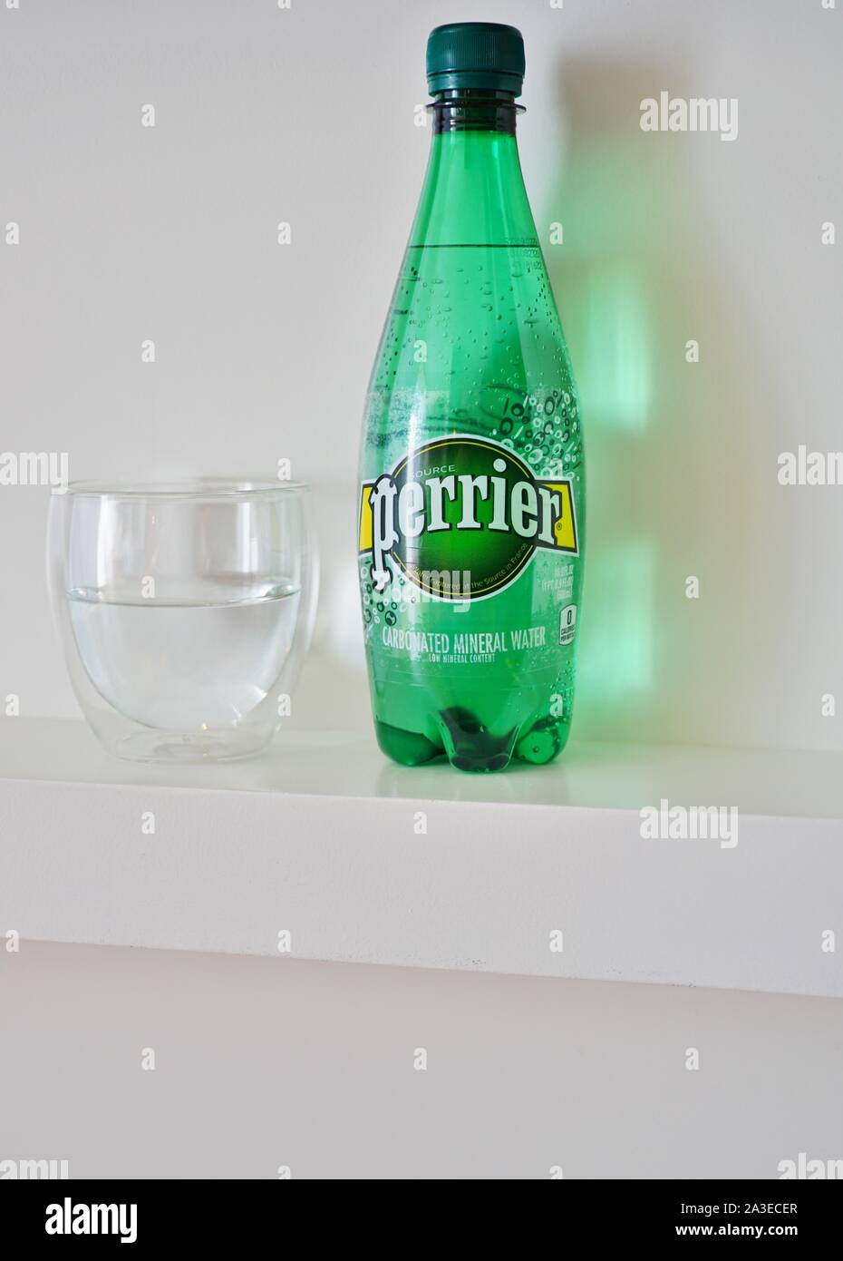 Bottle of carbonated spring water hi-res stock photography and images - Alamy
