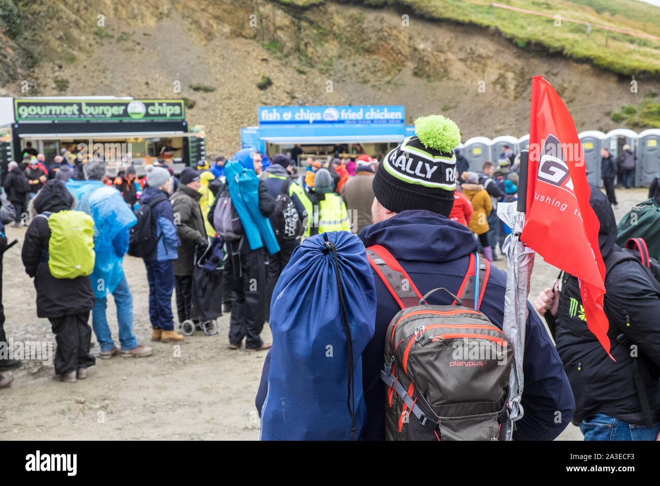 WRC GB car rally in Wales,Welsh,UK Stock Photo - Alamy