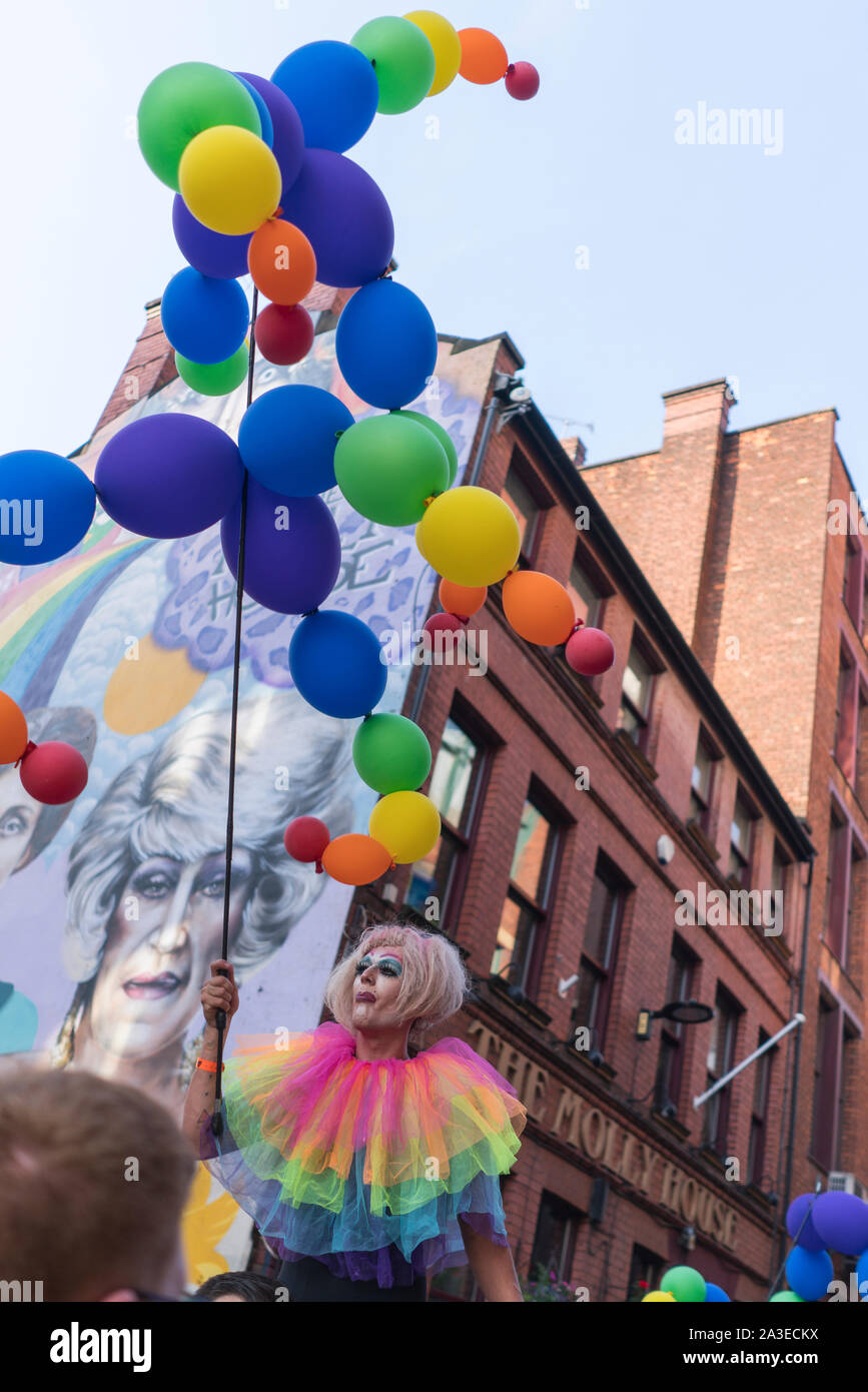 Drag manchester pride hi-res stock photography and images - Alamy