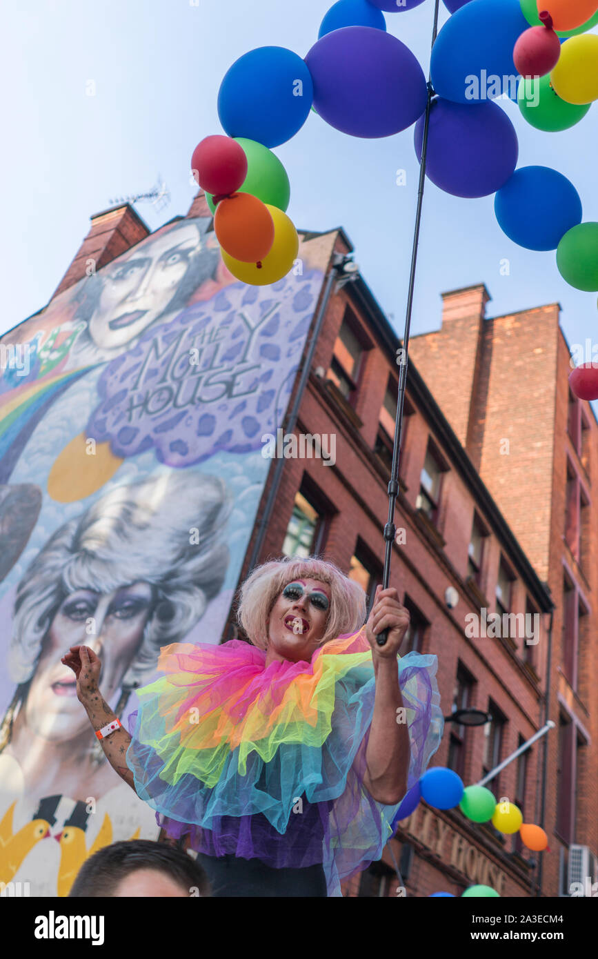 Drag manchester pride hi-res stock photography and images - Alamy