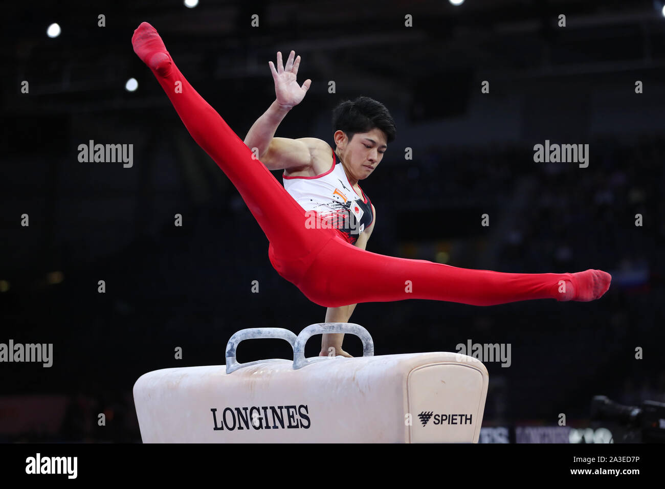 Stuttgart, Germany. 7th Oct, 2019. Kakeru Tanigawa (JPN) Artistic ...