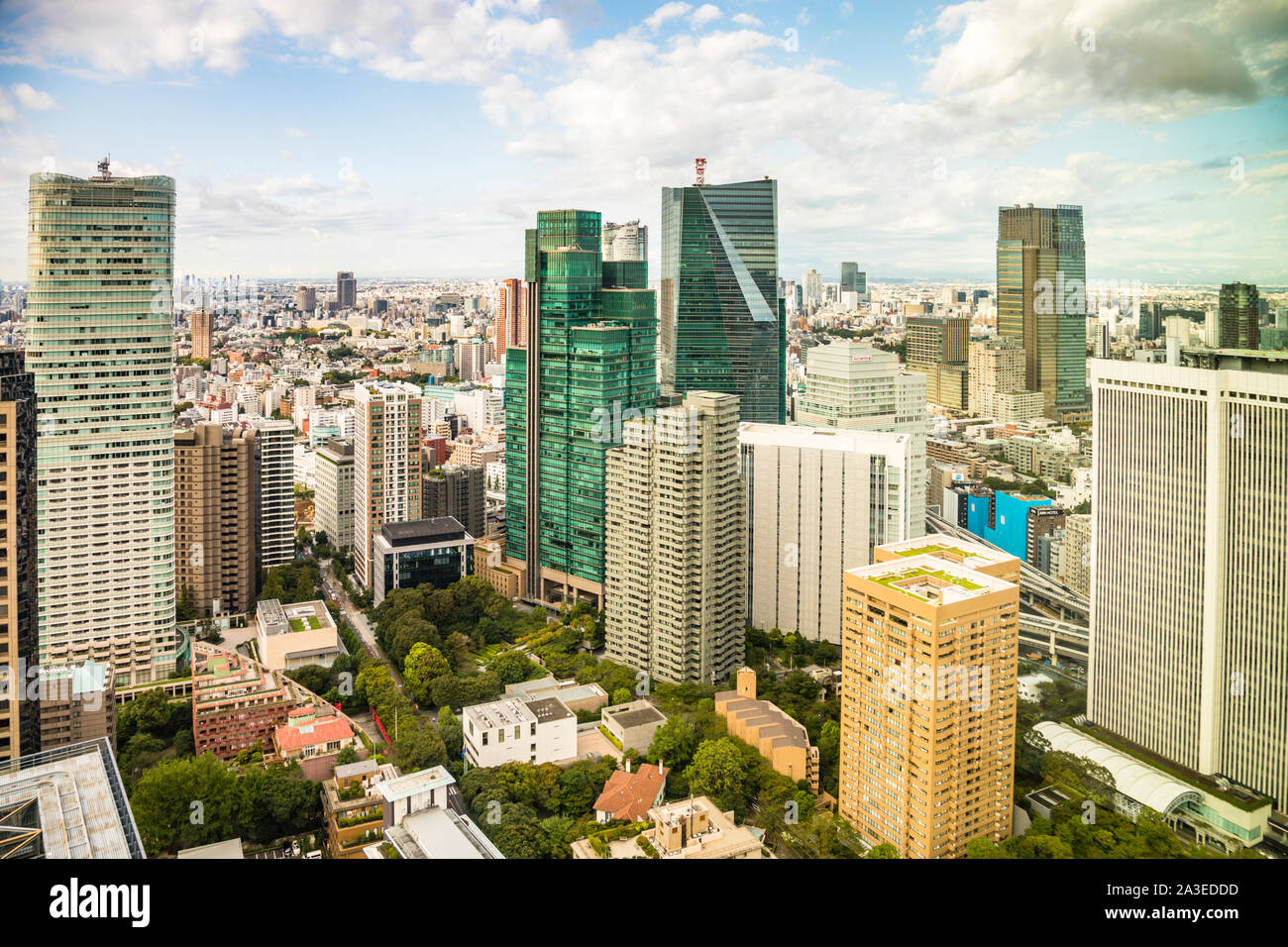 Tokyo skyline in Chuo, Tokyo, Japan Stock Photo - Alamy