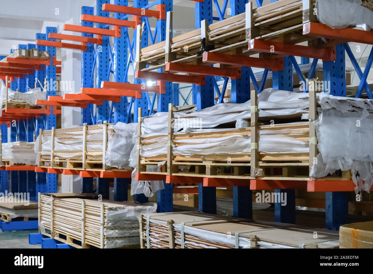 factory warehouse inside horizontal composition Stock Photo - Alamy