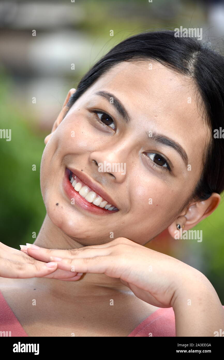 Woman pretty young joyful hi-res stock photography and images - Alamy
