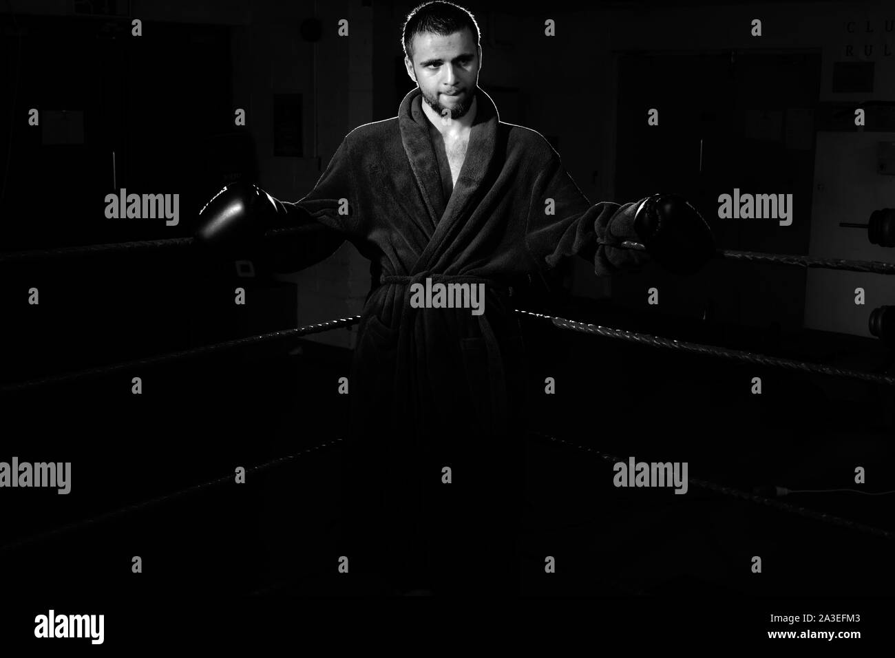 Before During & After - Boxing State of Mind Stock Photo - Alamy