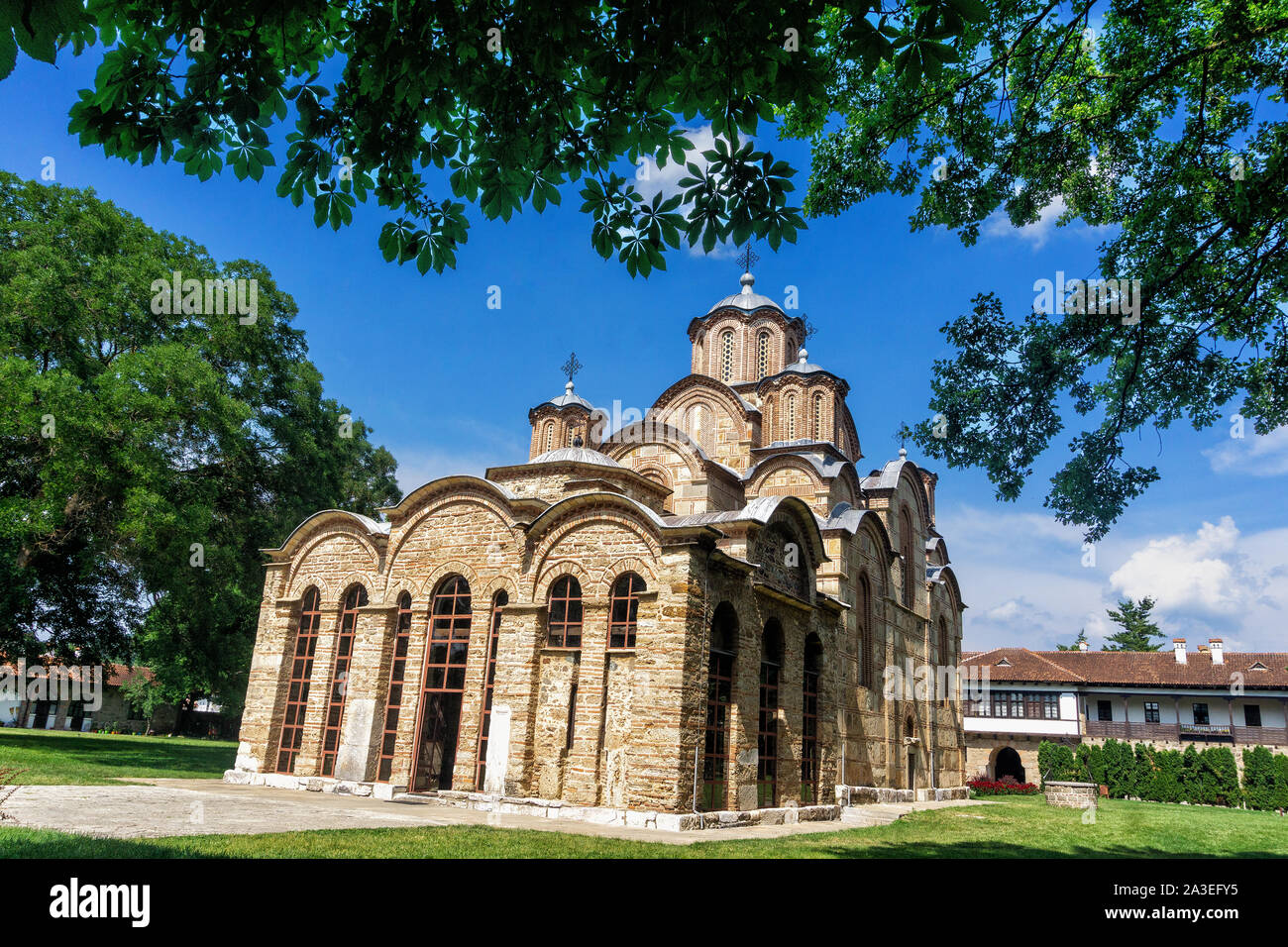 Monastery in kosovo in gracanica hi-res stock photography and images ...