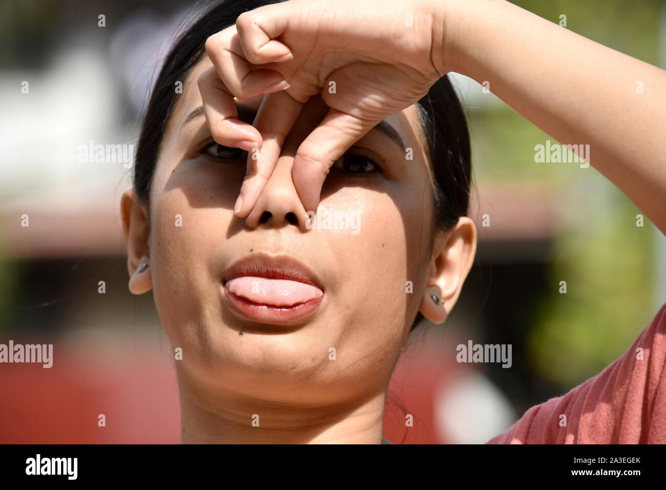 A Stinky Adult Female Stock Photo - Alamy