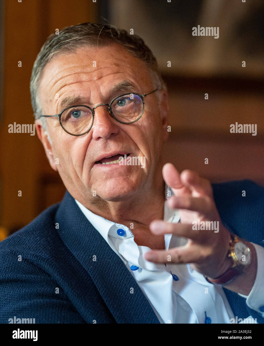 Rust, Germany. 12th Sep, 2019. Roland Mack, founder and owner of Europa ...