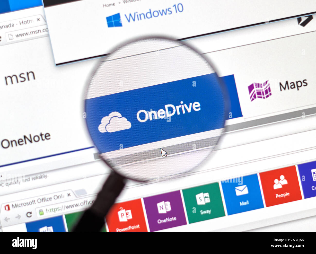 Hotmail com hi-res stock photography and images - Alamy