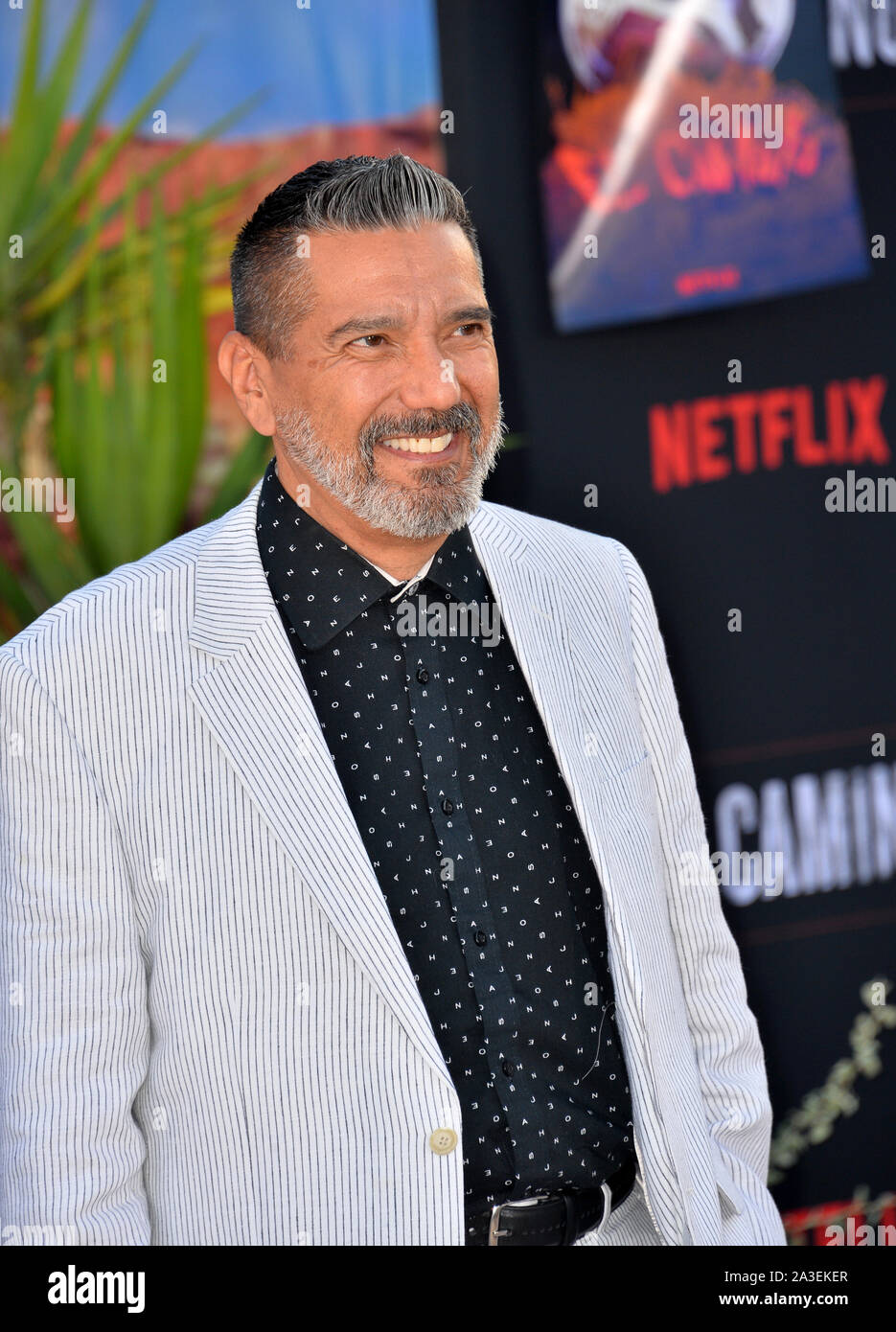 Los Angeles, USA. 07th Oct, 2019. LOS ANGELES, USA. October 07, 2019: Steven Michael Quezada at ...