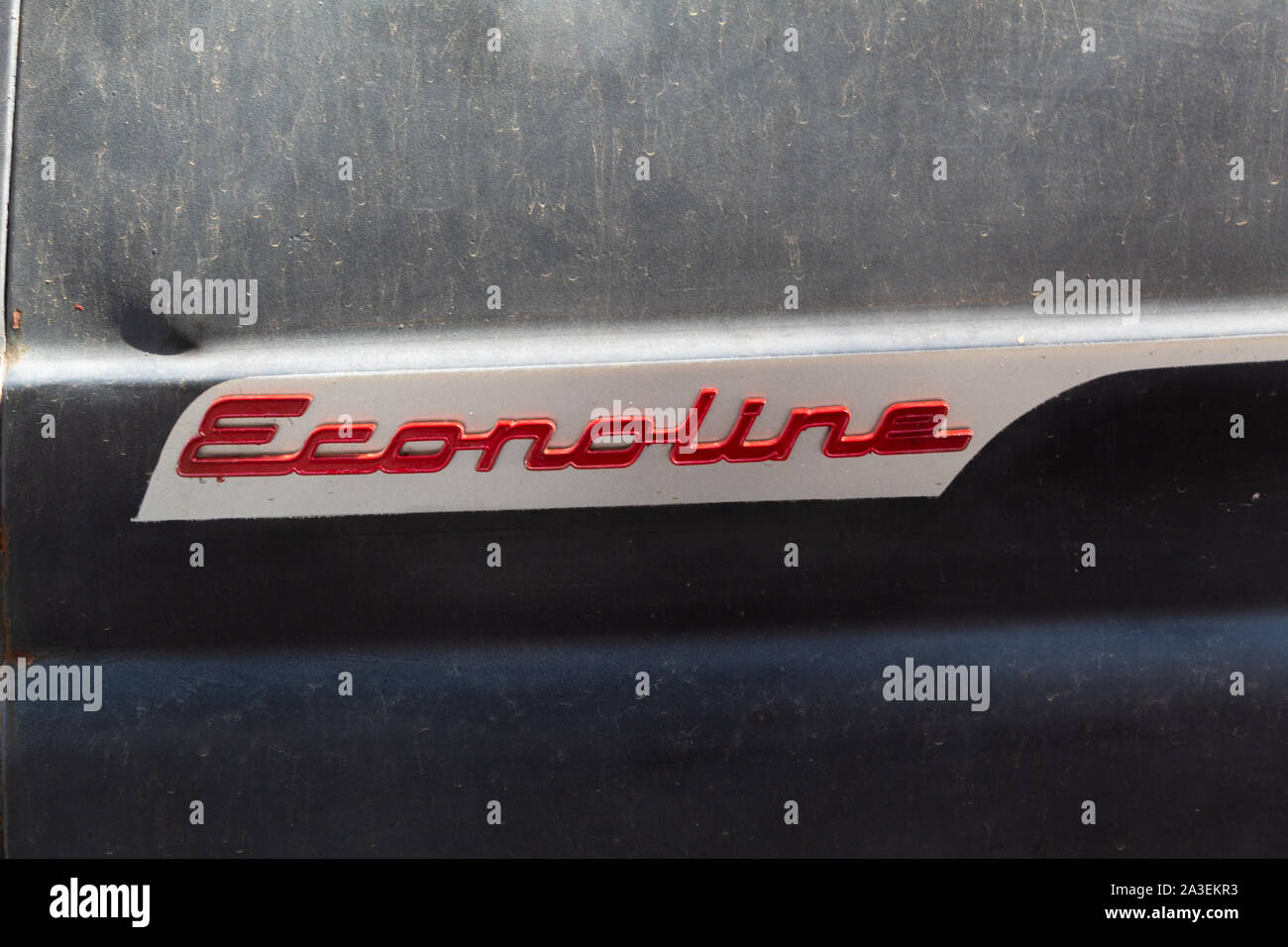 Culiacan, Sinaloa, Mexico - October 2019: Logo of an old vintage style ...