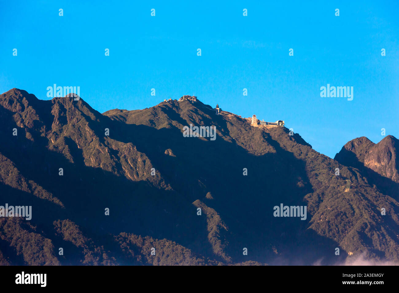 Destination scenic at top of Mount Fansipan Sapa Vietnam Asia aka Roof ...
