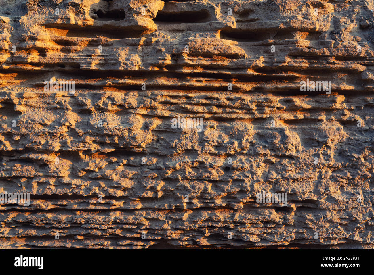 Sectional sedimentary rocks texture background Stock Photo - Alamy