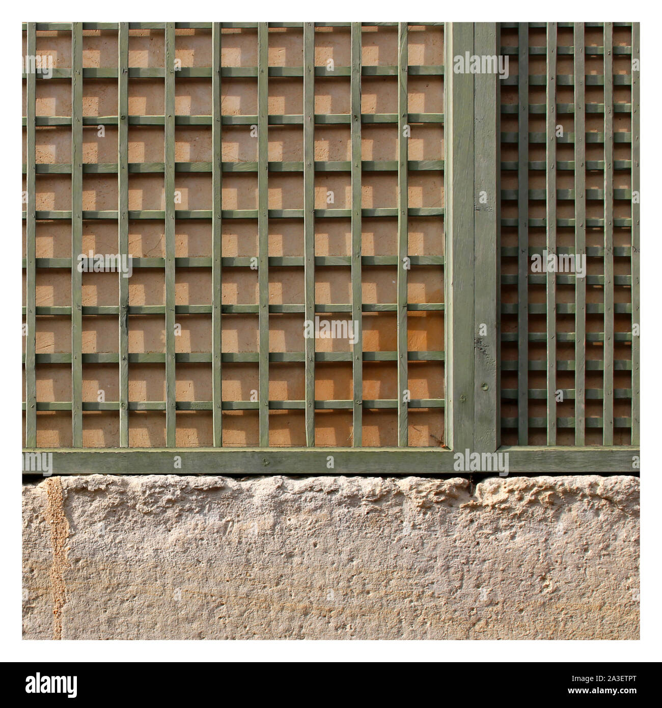 trellis in the garden of the castle of versailles (france Stock Photo ...