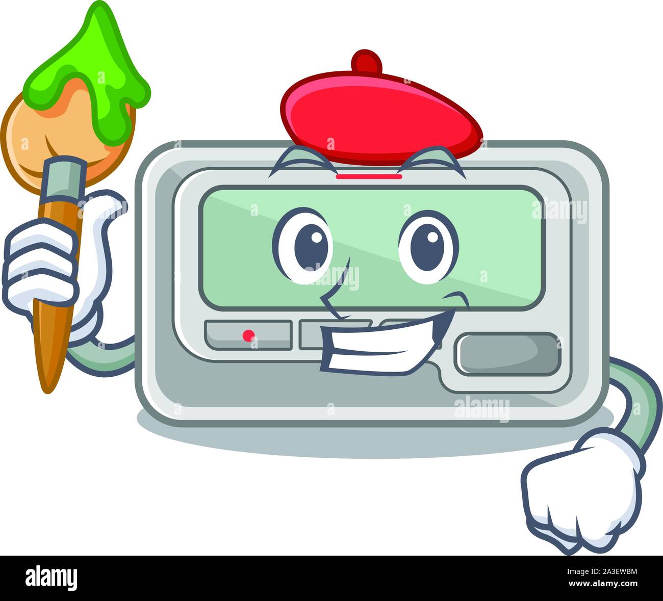 Communication technology pager Cut Out Stock Images & Pictures - Alamy