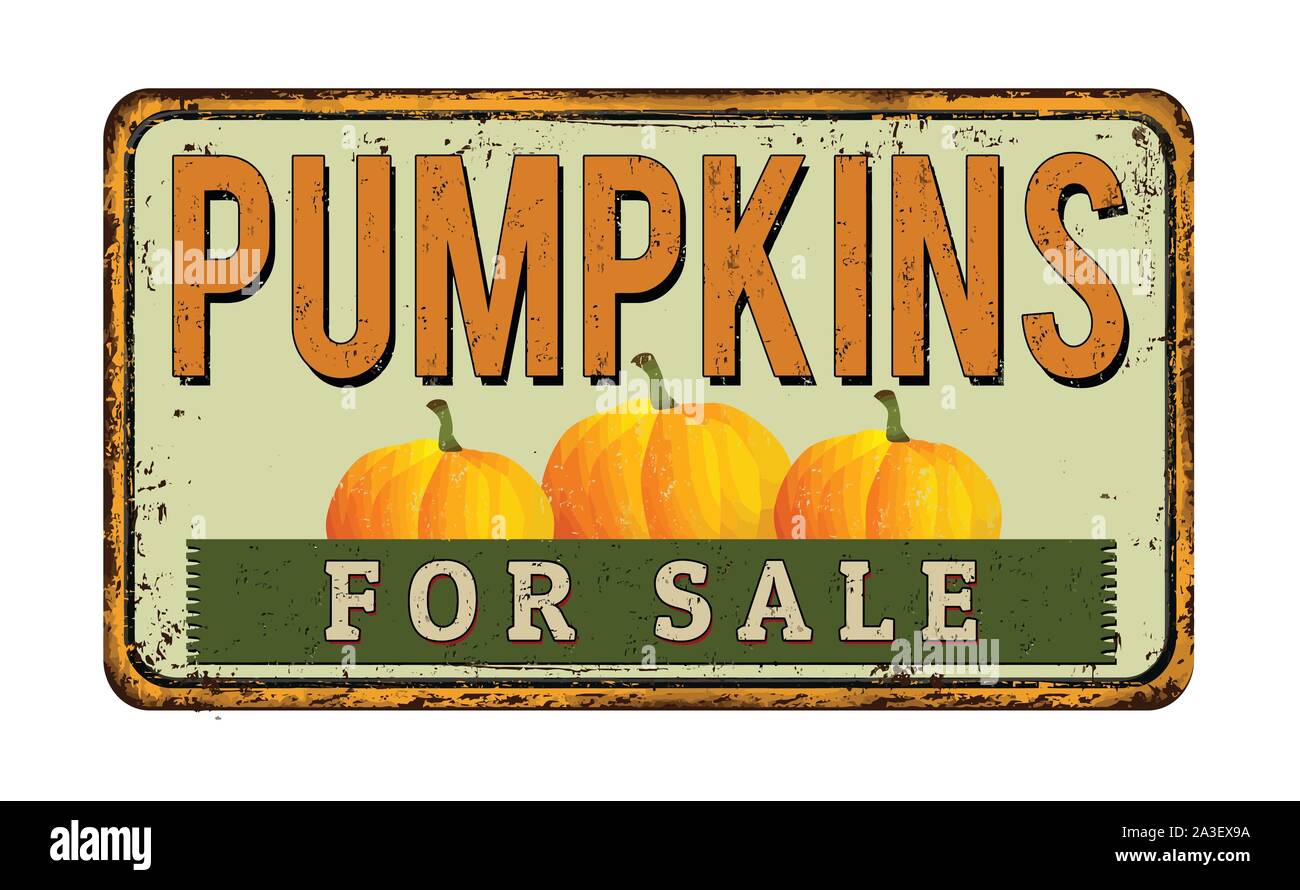 Pumpkins for sale sign hi-res stock photography and images - Alamy