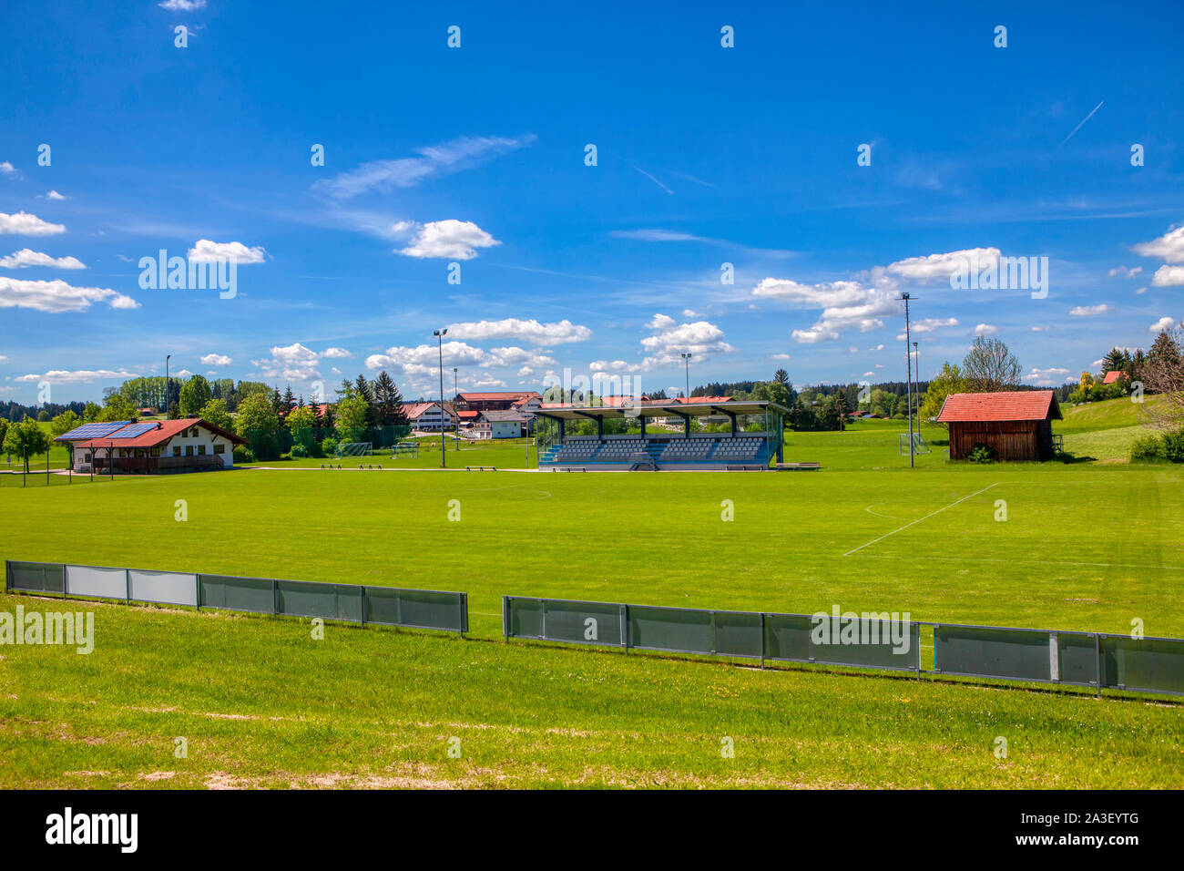 Rustic football field hi-res stock photography and images - Alamy