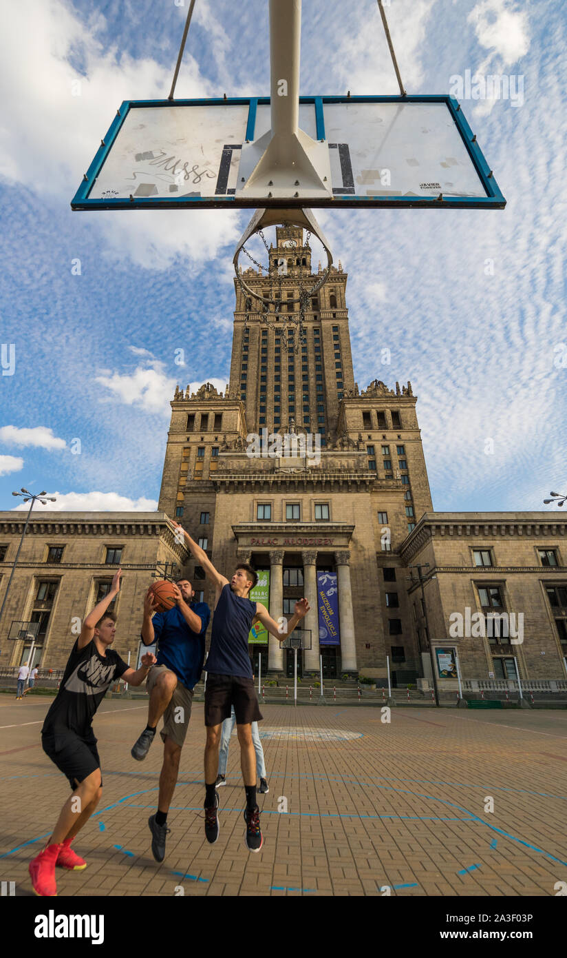 Warsaw still displays some signs of its socialist past. Here in the ...