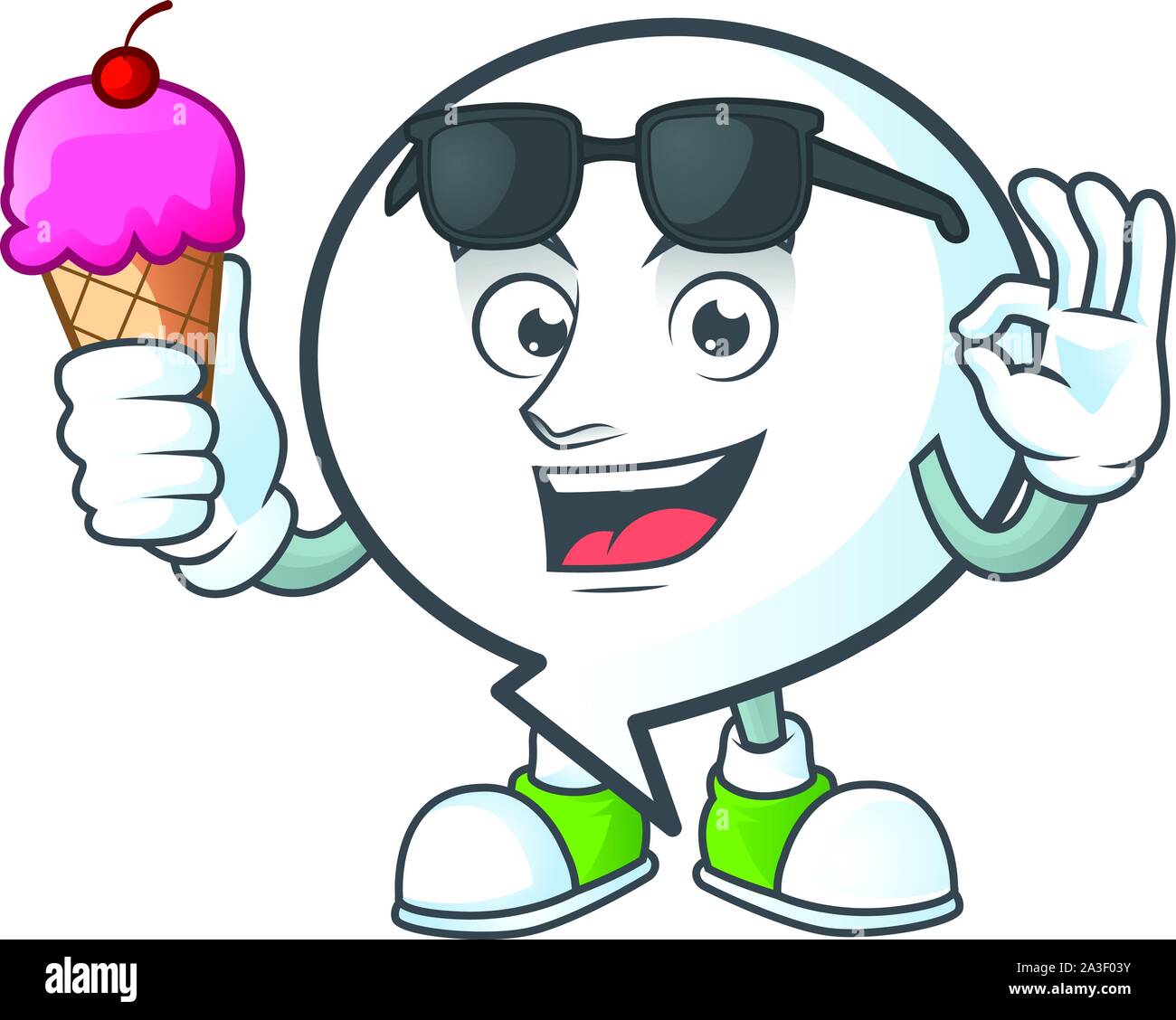 Transparent ice cream clipart hi-res stock photography and images - Alamy