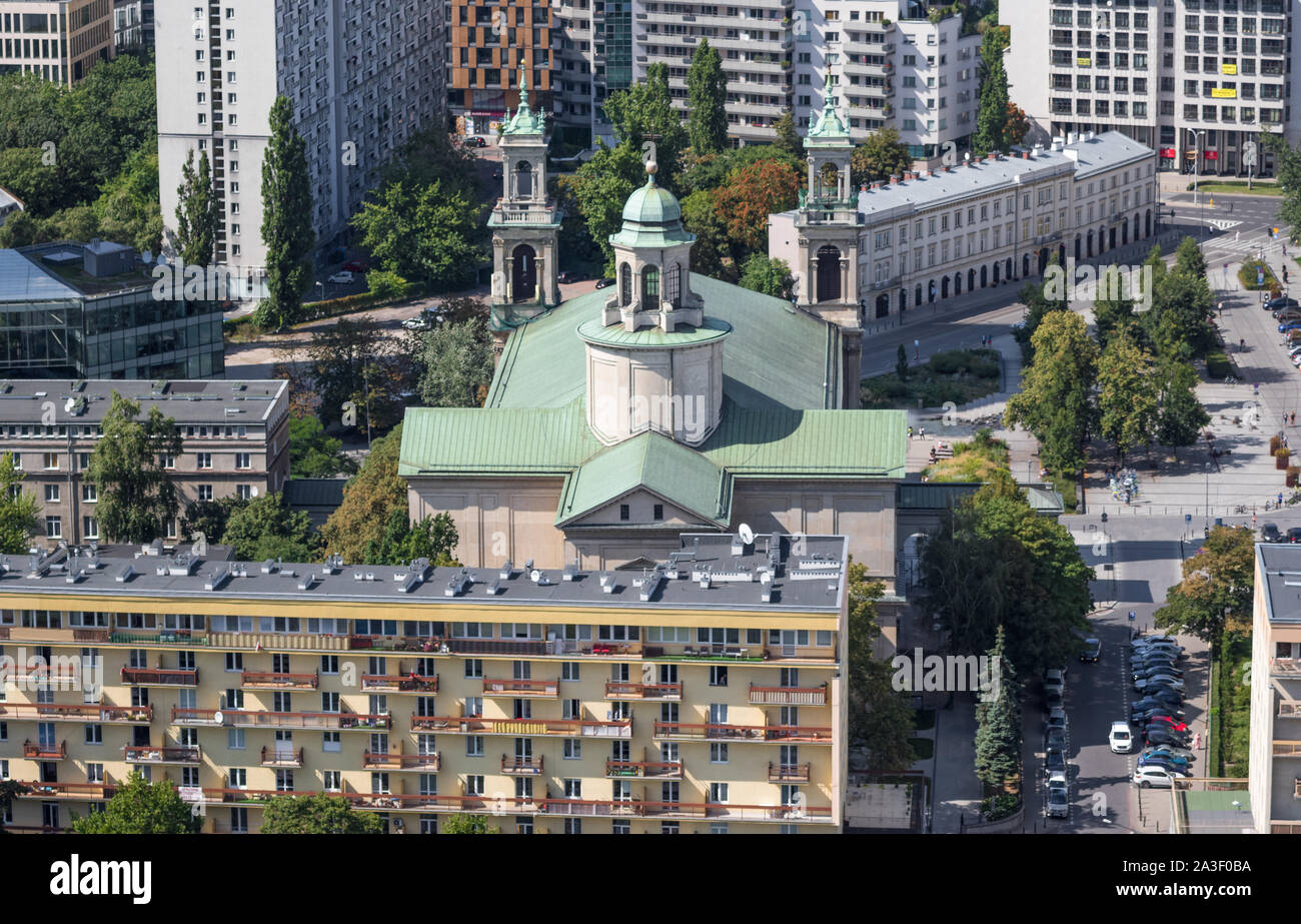 Warsaw is a modern town which was completely rebuilt after World War II ...