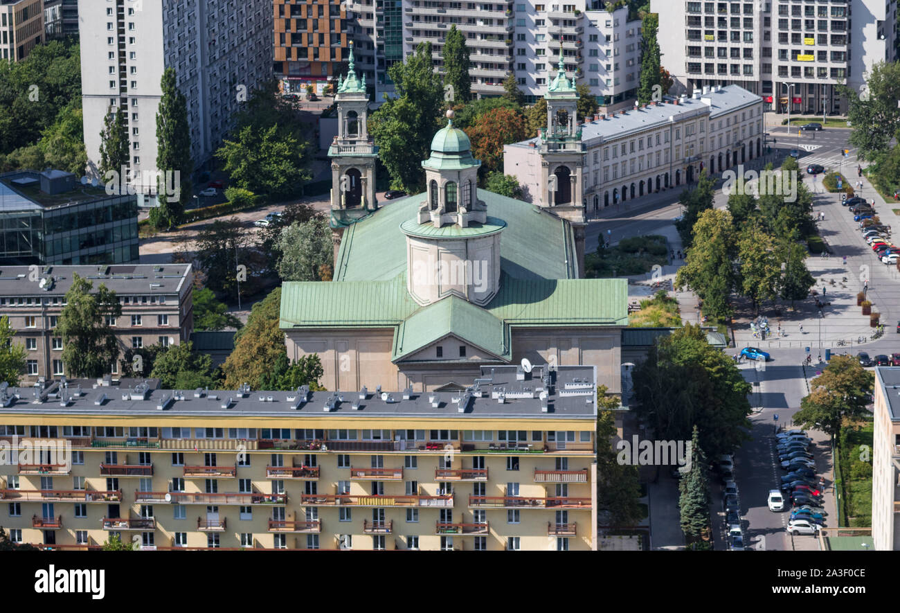 Warsaw is a modern town which was completely rebuilt after World War II ...