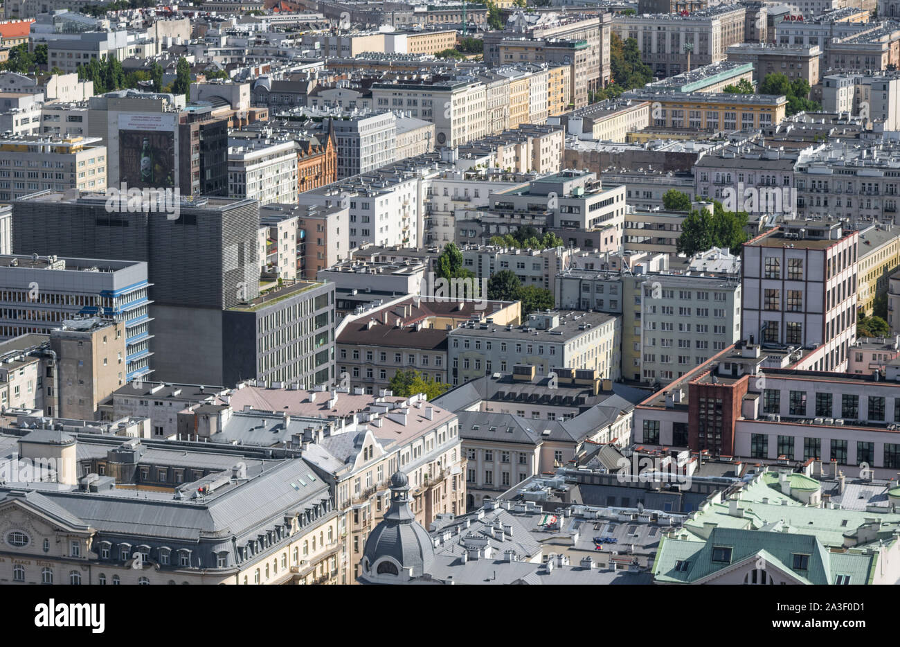 Warsaw is a modern town which was completely rebuilt after World War II ...