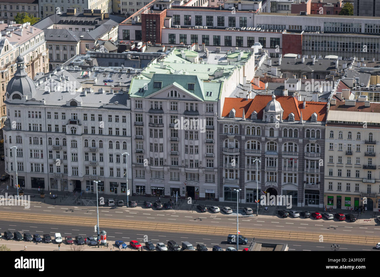 Warsaw is a modern town which was completely rebuilt after World War II ...