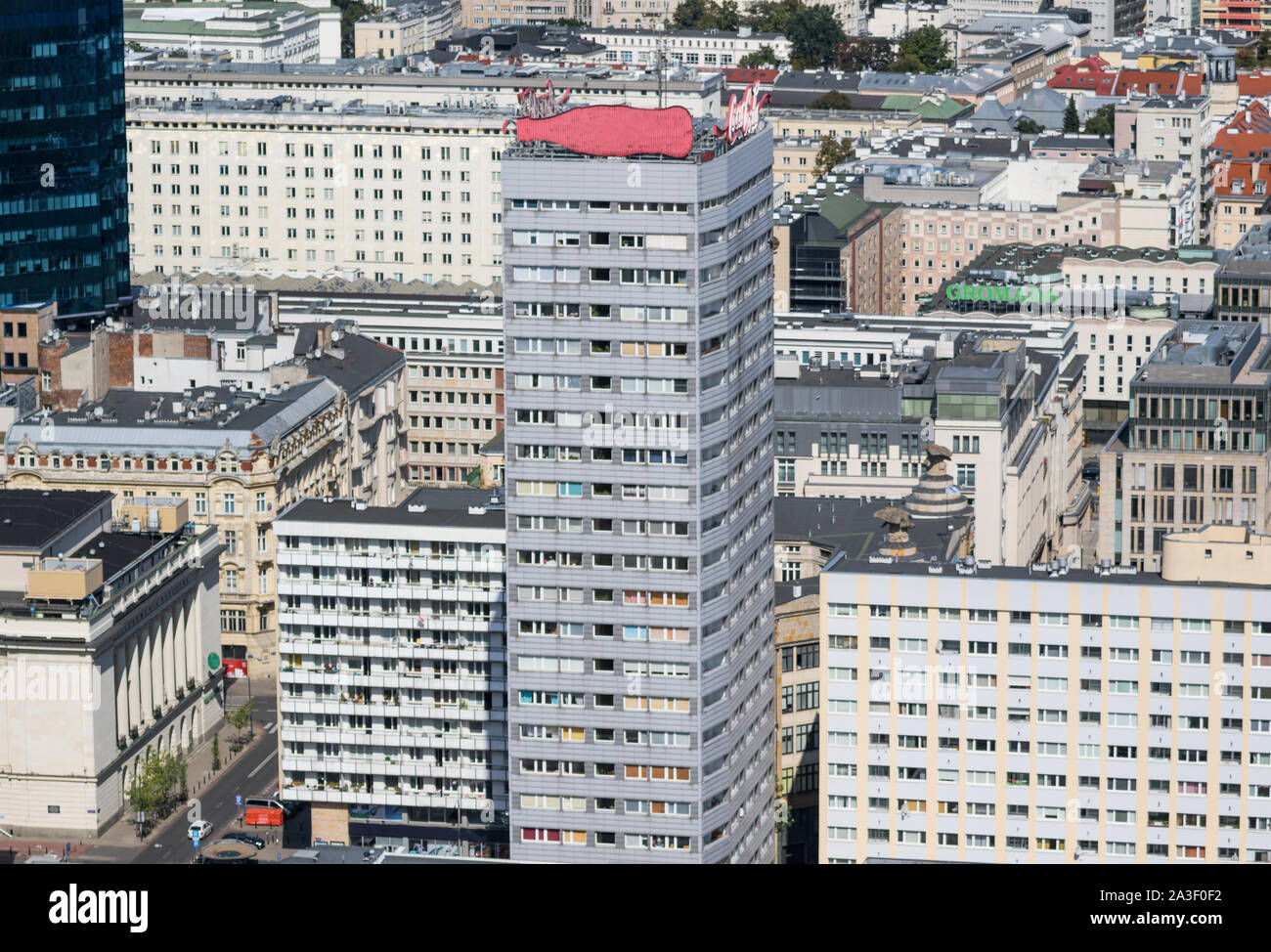 Warsaw is a modern town which was completely rebuilt after World War II ...