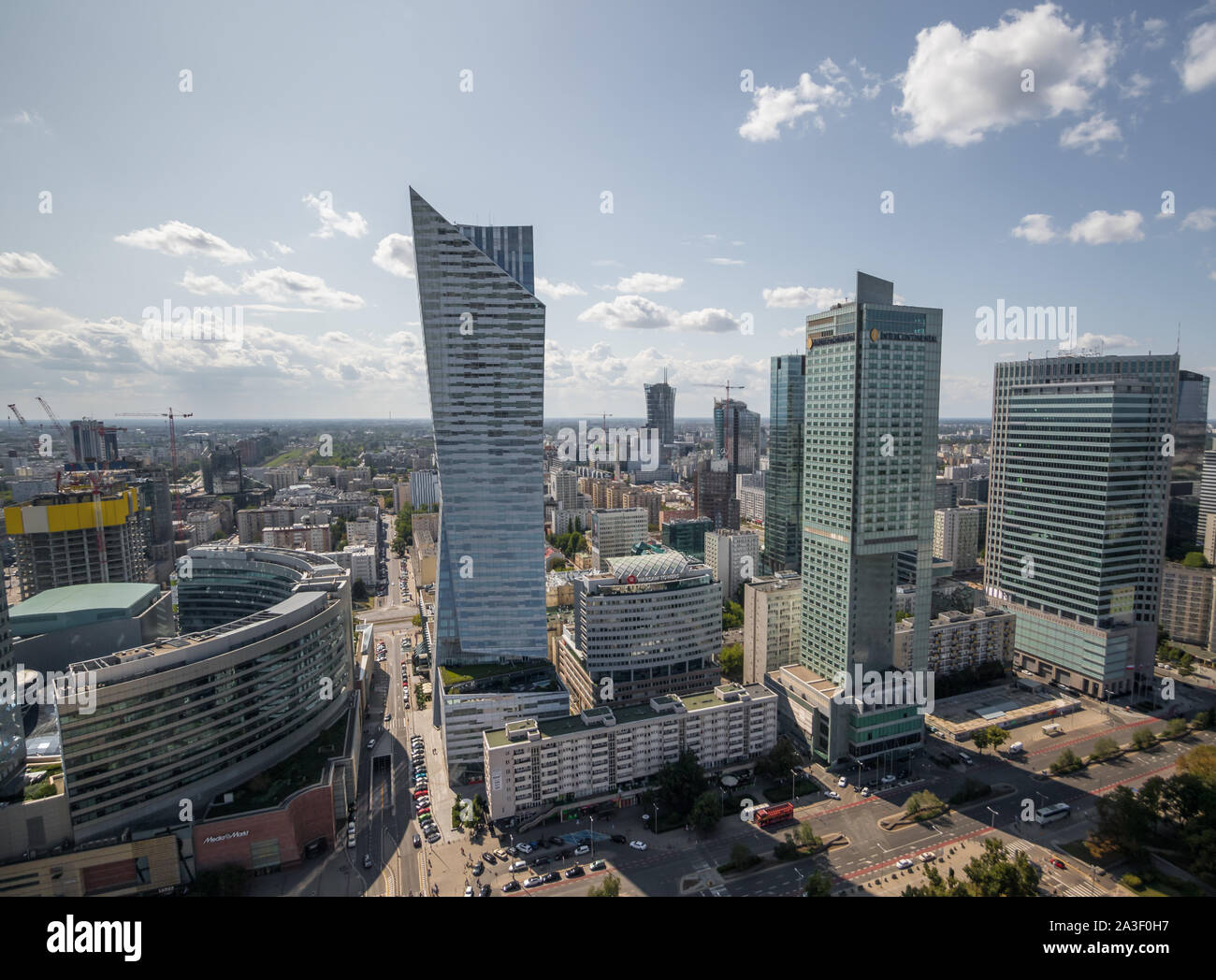 Warsaw is a modern town which was completely rebuilt after World War II ...