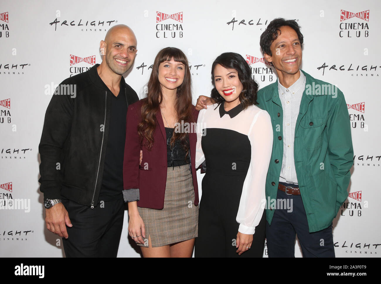 Hollywood, Ca. 7th Oct, 2019. Eddie Alfano, Maiara Walsh, Emily C ...