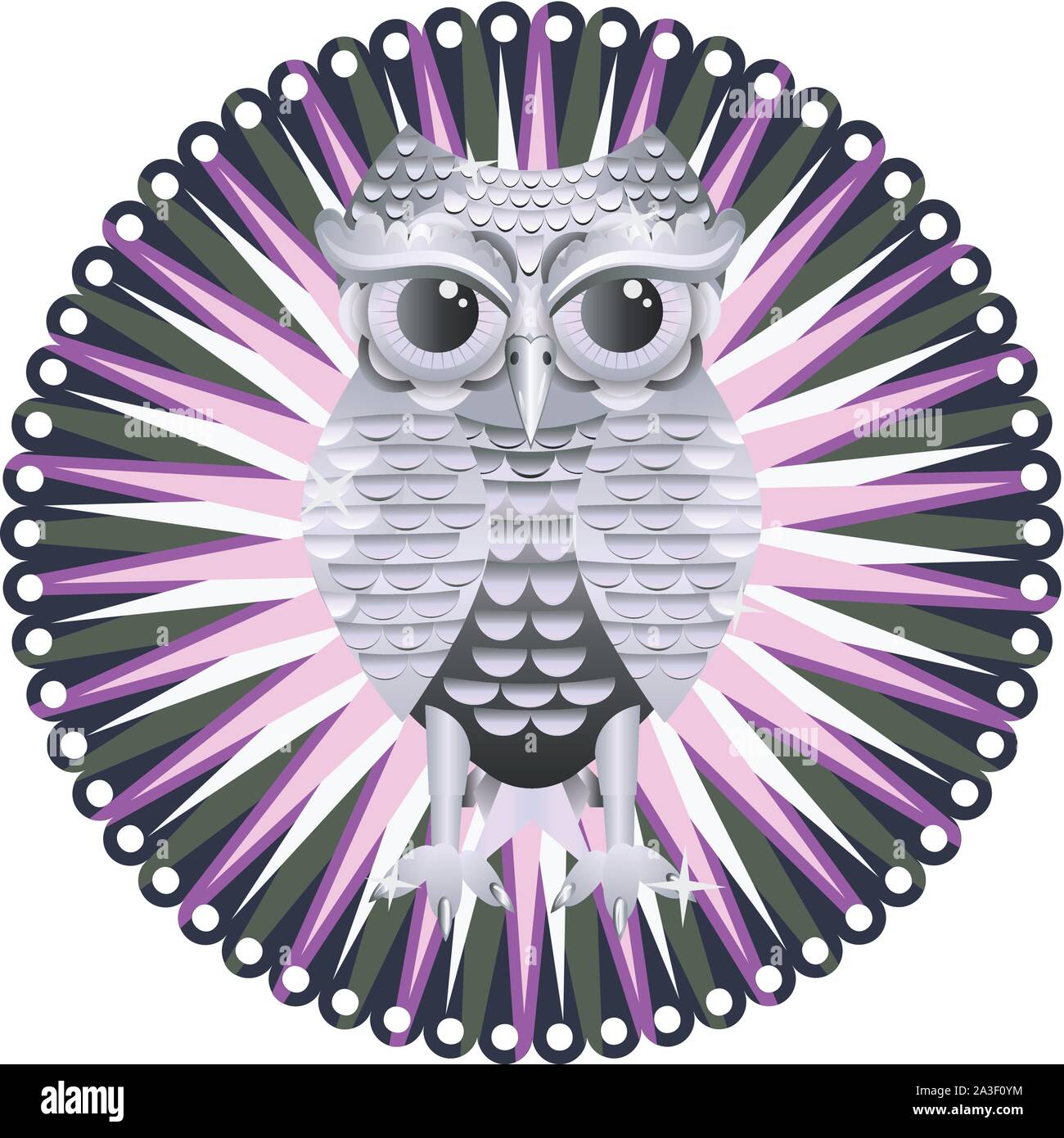 Silver animals Stock Vector Images - Alamy