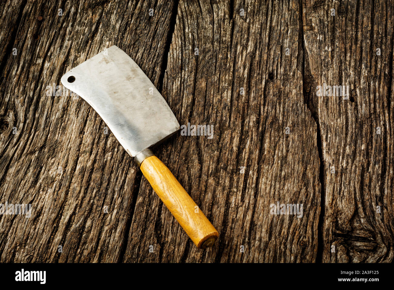 Vintage meat cleaver hi-res stock photography and images - Alamy