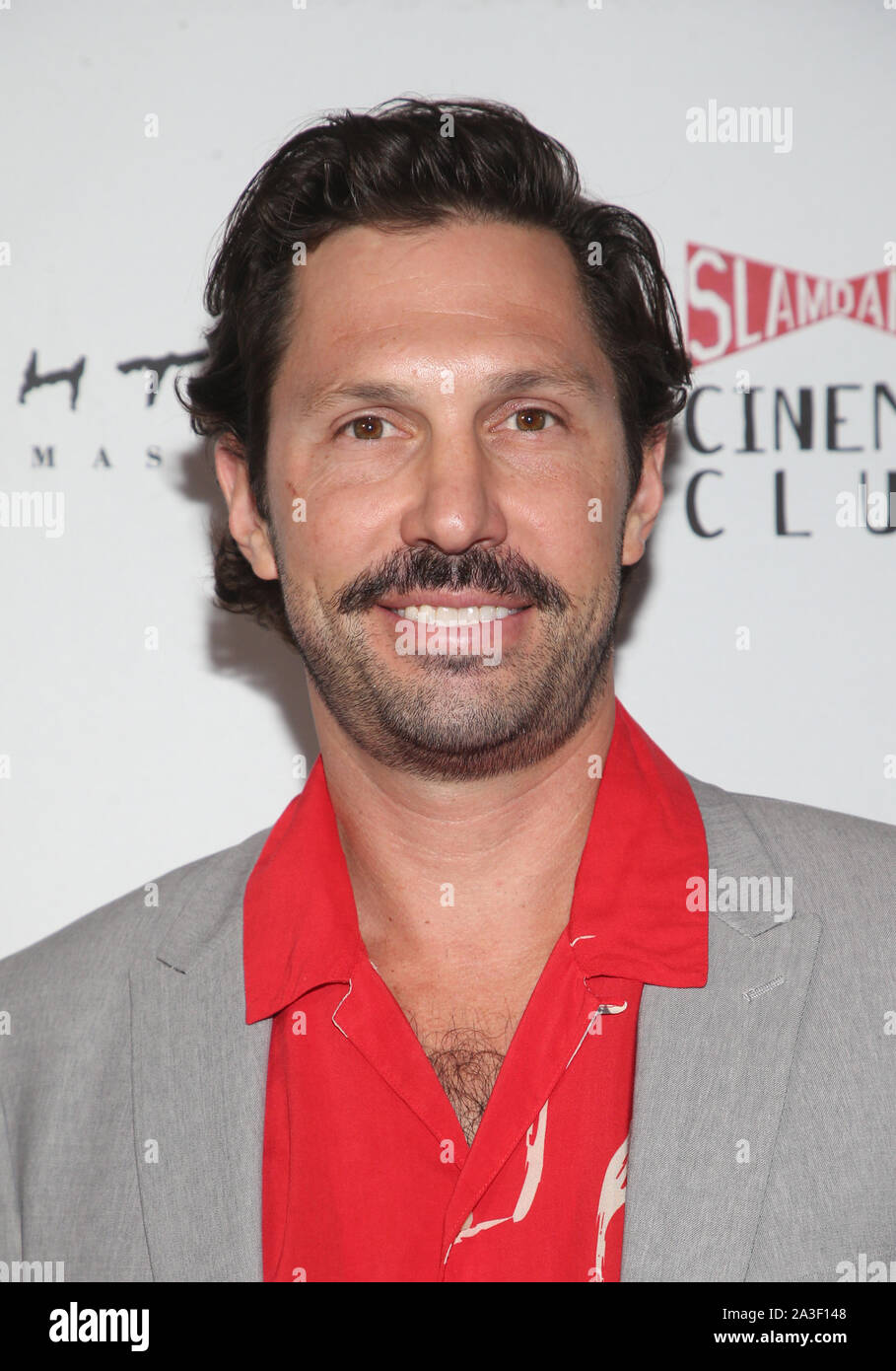 Hollywood, Ca. 7th Oct, 2019. Brian Thomas Smith, Screening with Q&A of ...