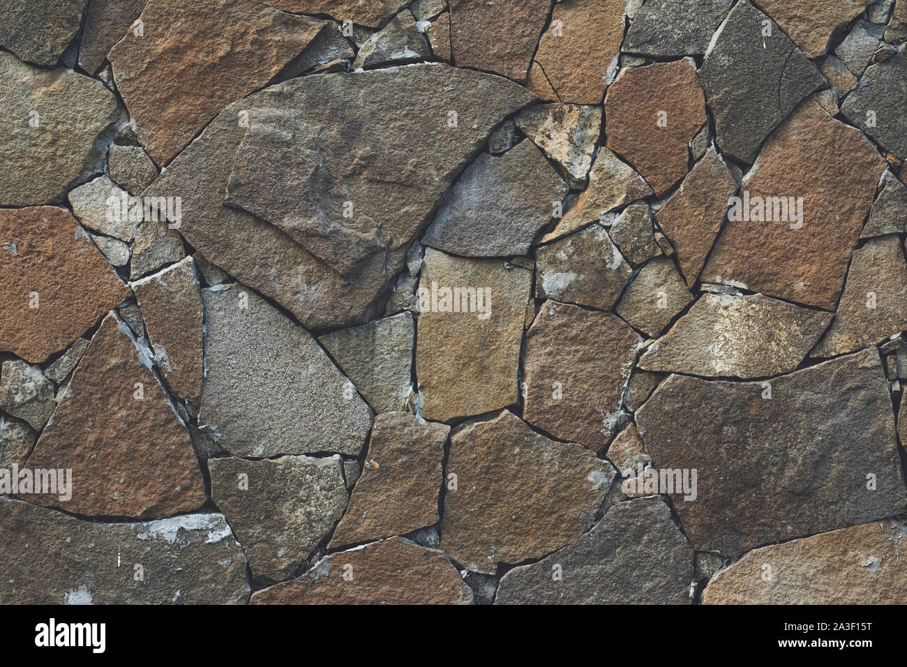 Wall of stones. Abstract background, texture. Stone floor, walkway ...