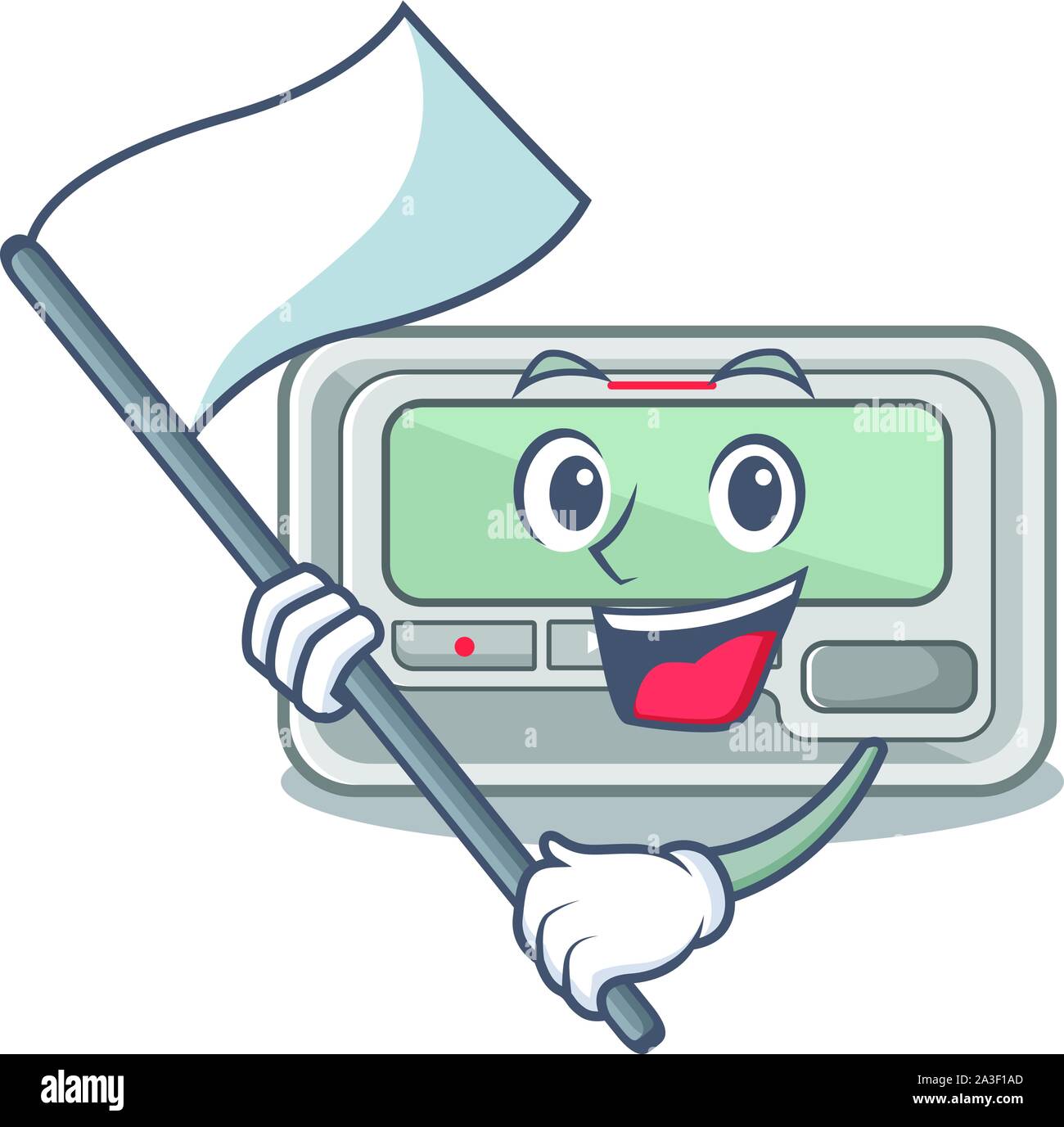 Old beeper Stock Vector Images - Alamy
