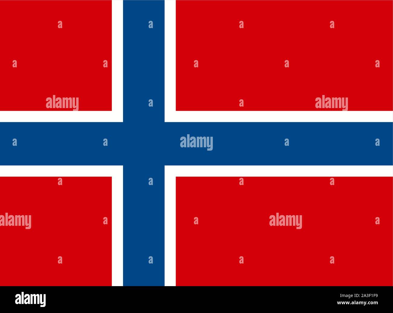 Norway flag, official colors and proportion correctly. National Norway ...