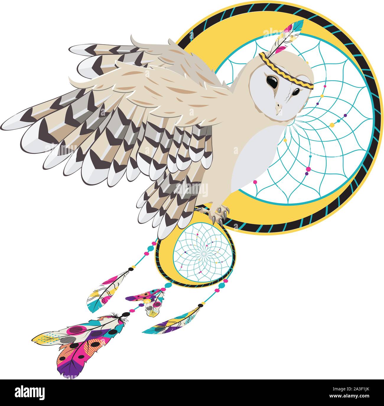 Indian owl Stock Vector Images - Alamy