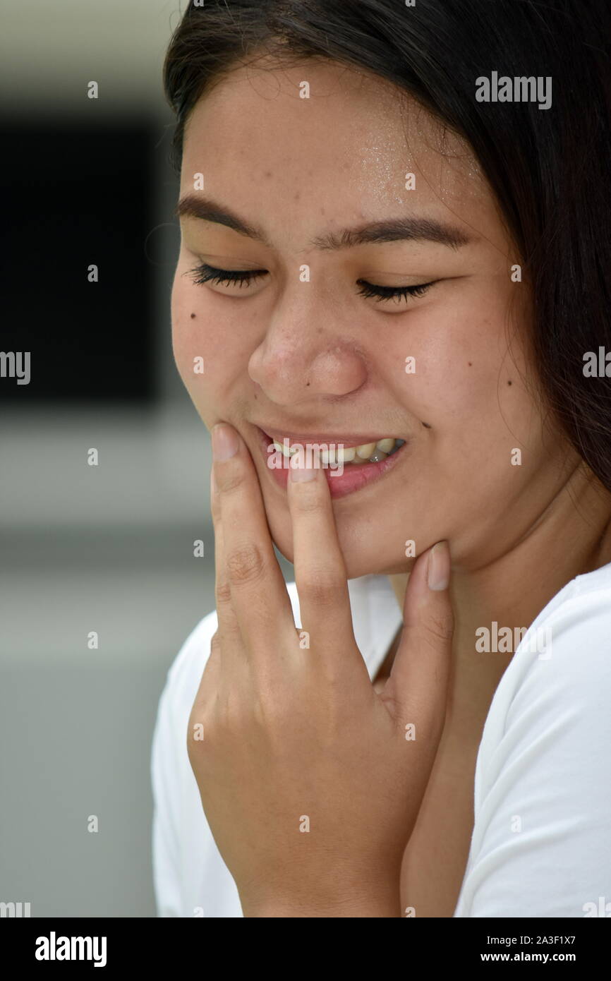 Bashful beautiful hi-res stock photography and images - Alamy