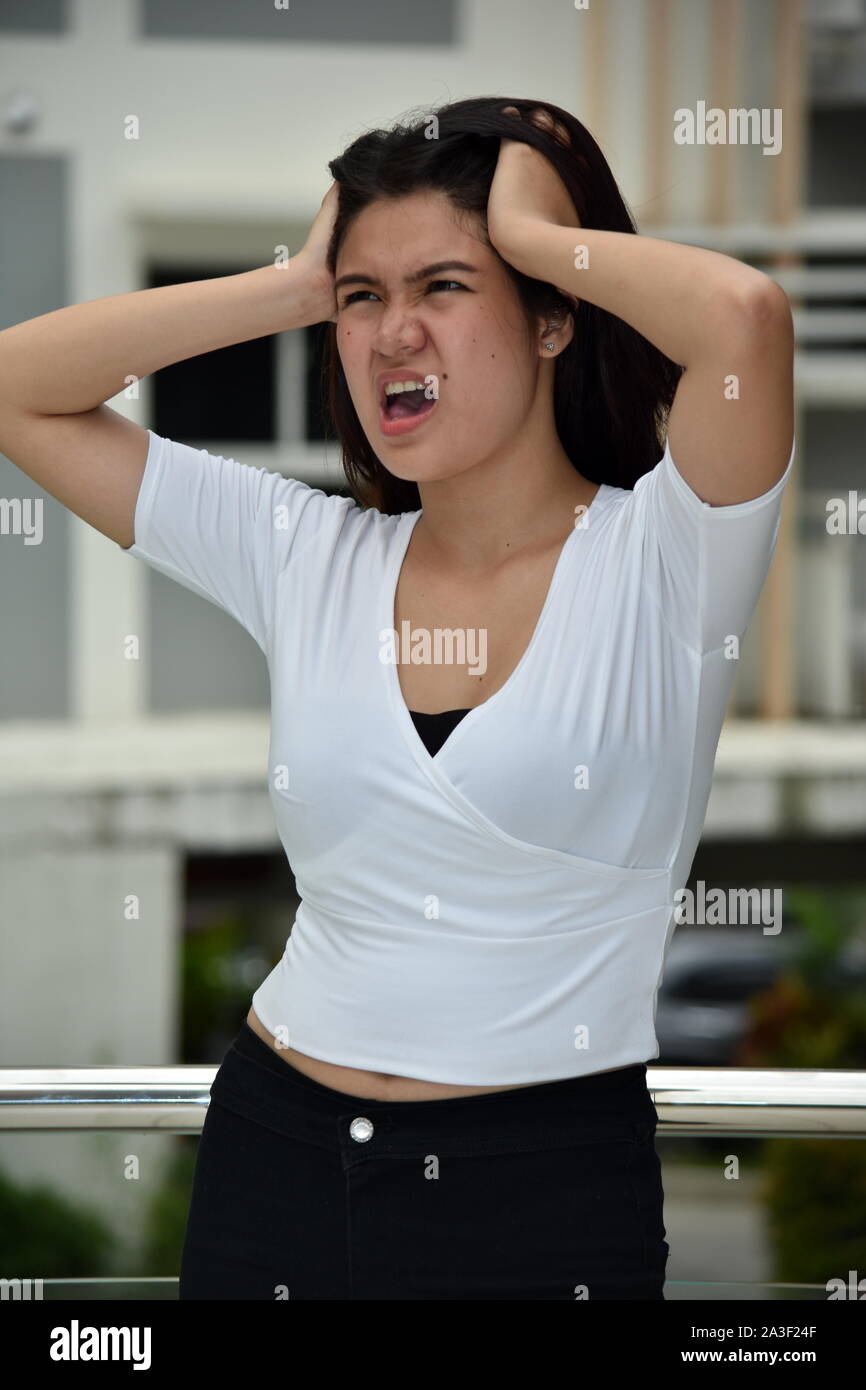 Beautiful mature woman forgetful hi-res stock photography and images ...