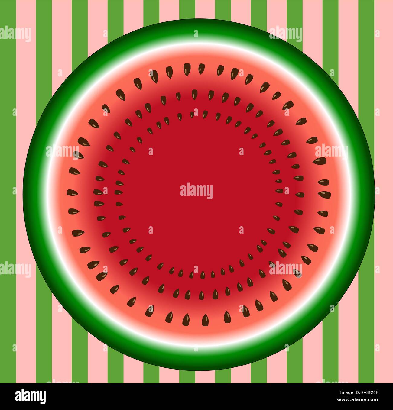 Watermelon slice background with seed and skin texture Stock Vector ...