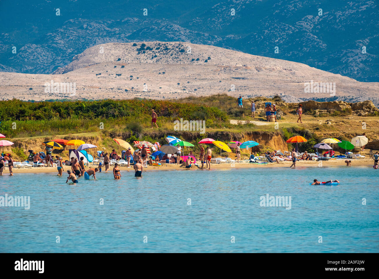 Beach on island rab hi-res stock photography and images - Alamy