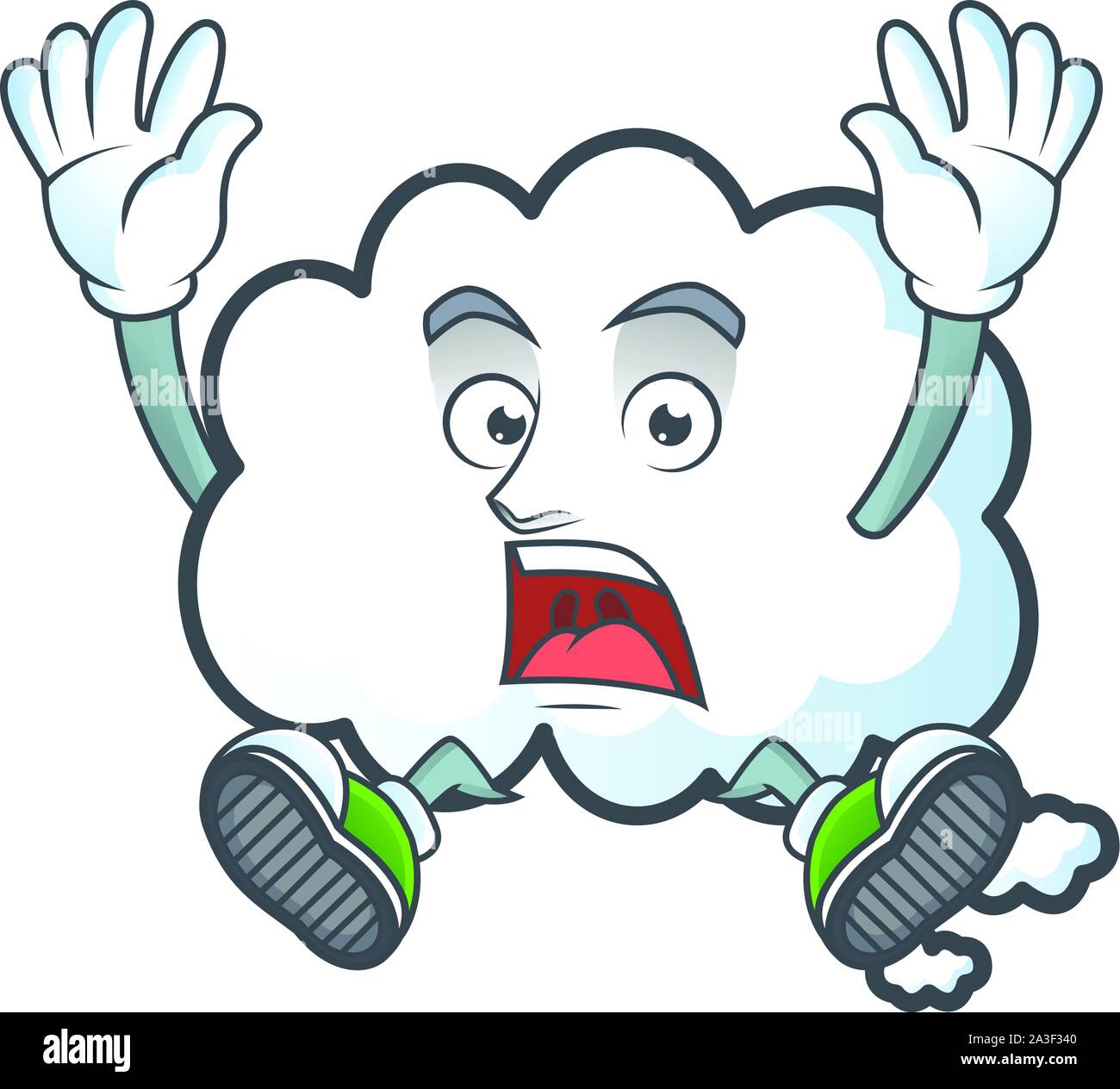 Successful cloud bubble with cartoon character style Stock Vector Image ...