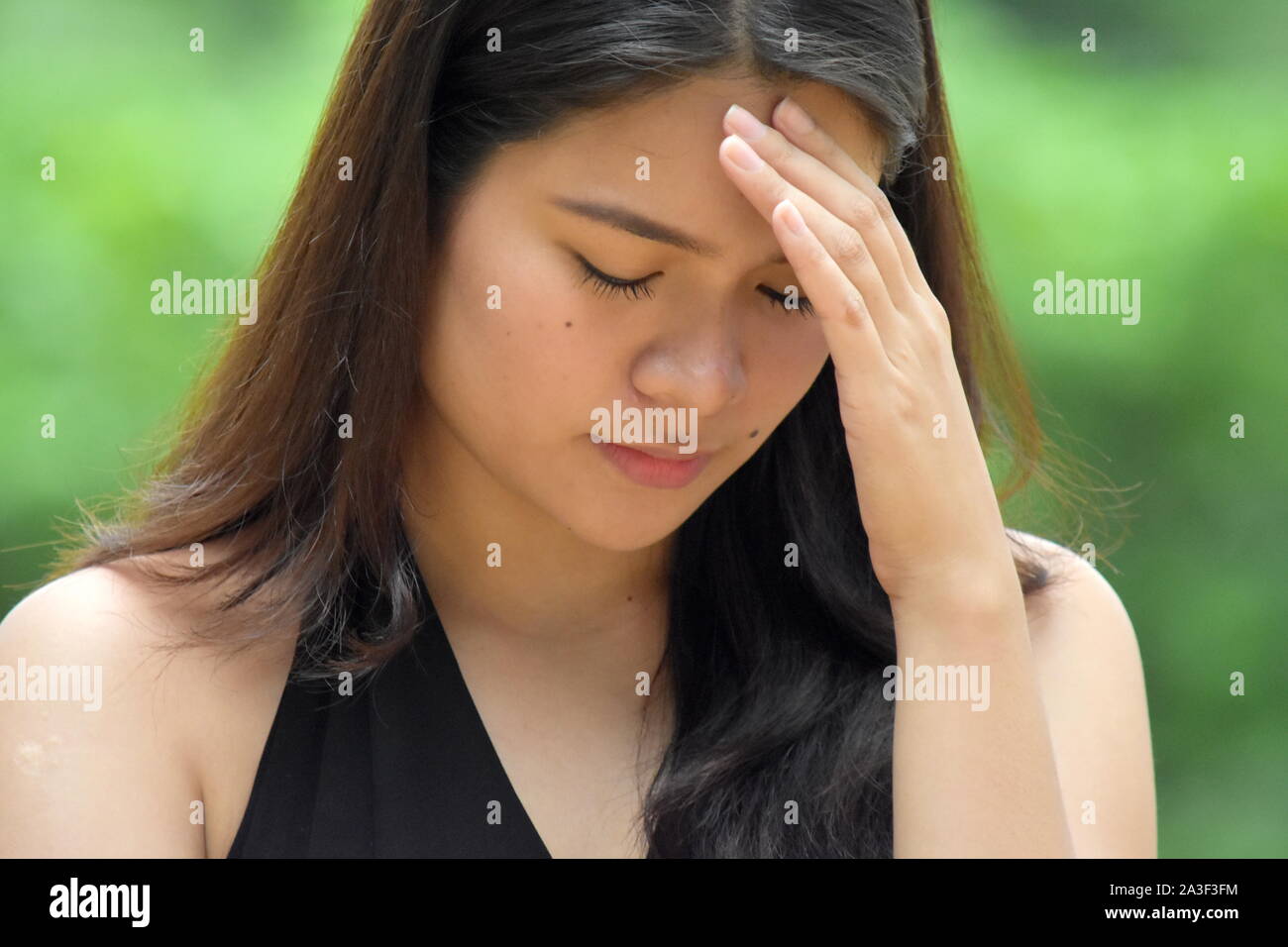 Depressed filipino person hi-res stock photography and images - Alamy