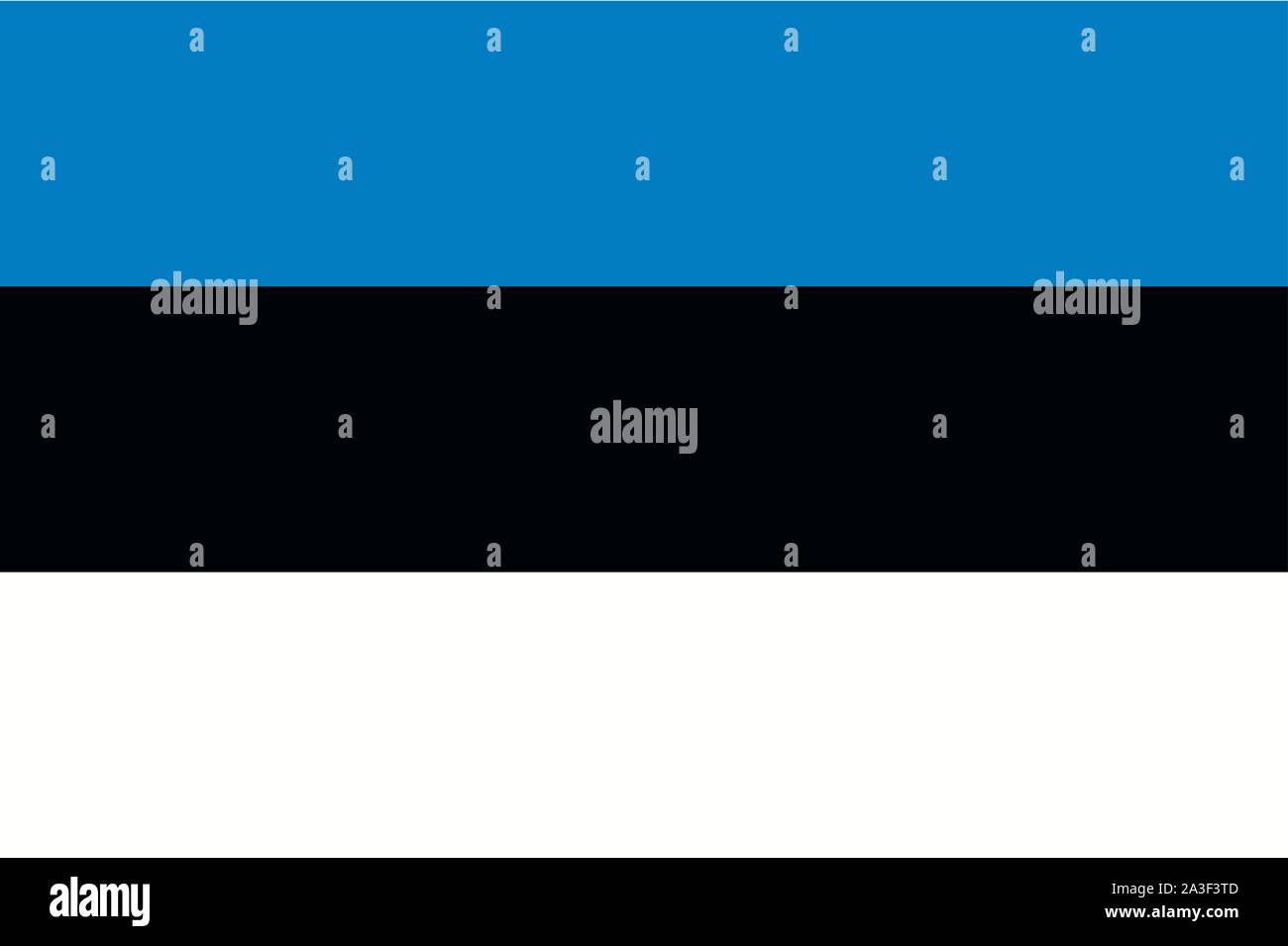 Estonia flag, official colors and proportion correctly. National ...