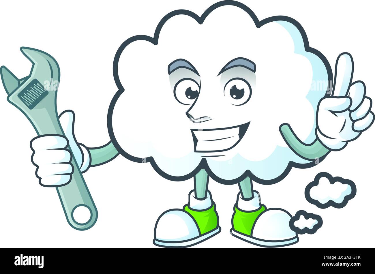 Mechanic cloud bubble on a white background Stock Vector Image & Art ...