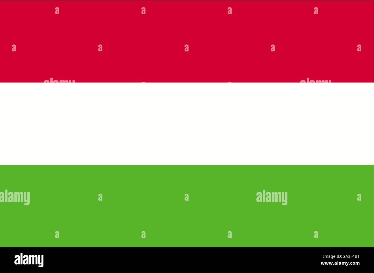 Hungary flag, official colors and proportion correctly. National Flag ...