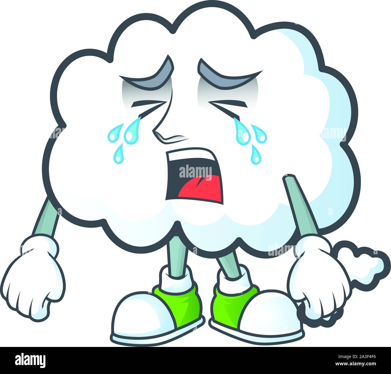 Bubble crying comic character hi-res stock photography and images - Alamy