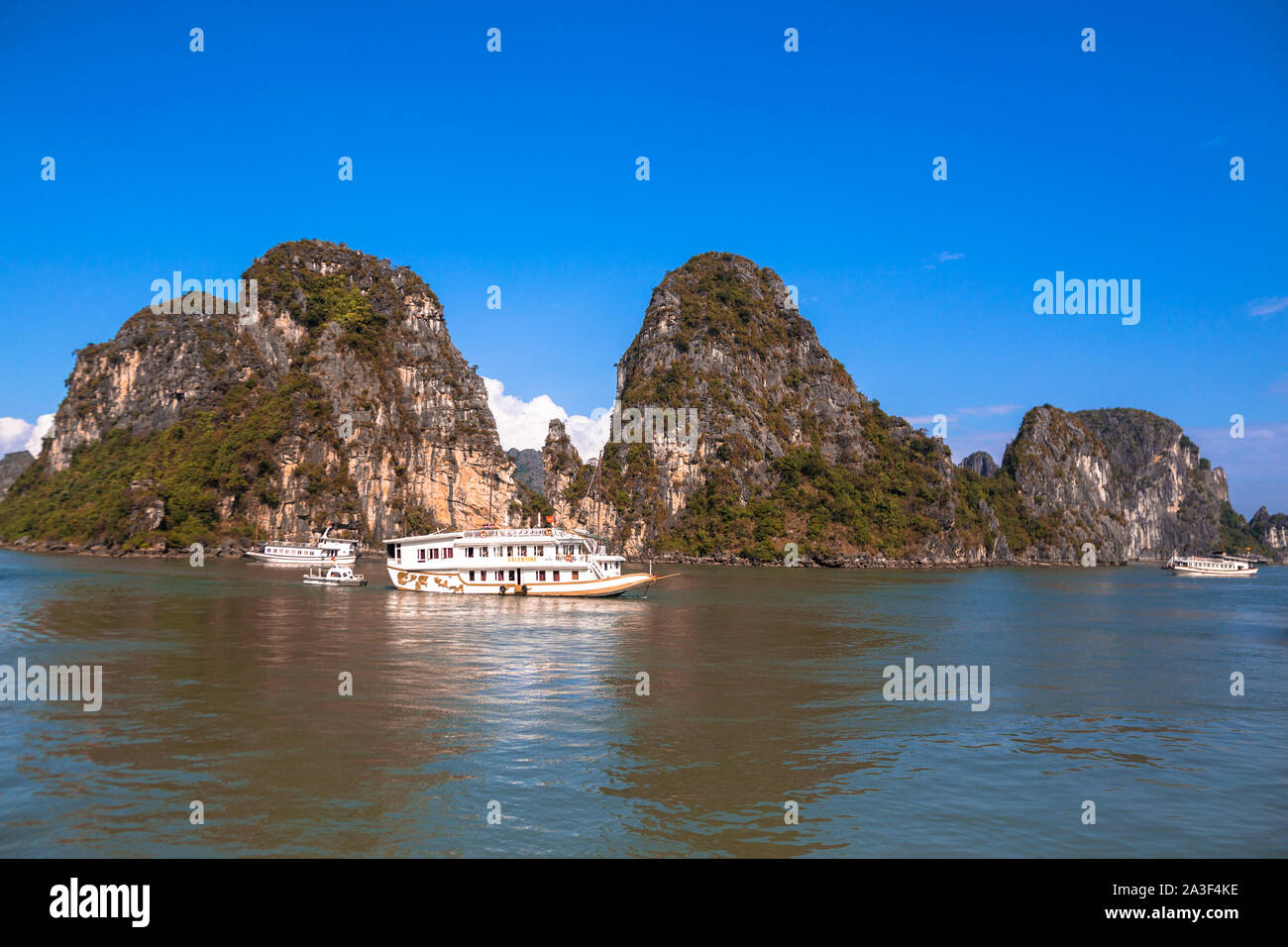 Ha Long Bay Unesco Heritage site in Northeast Vietnam Indochina known ...