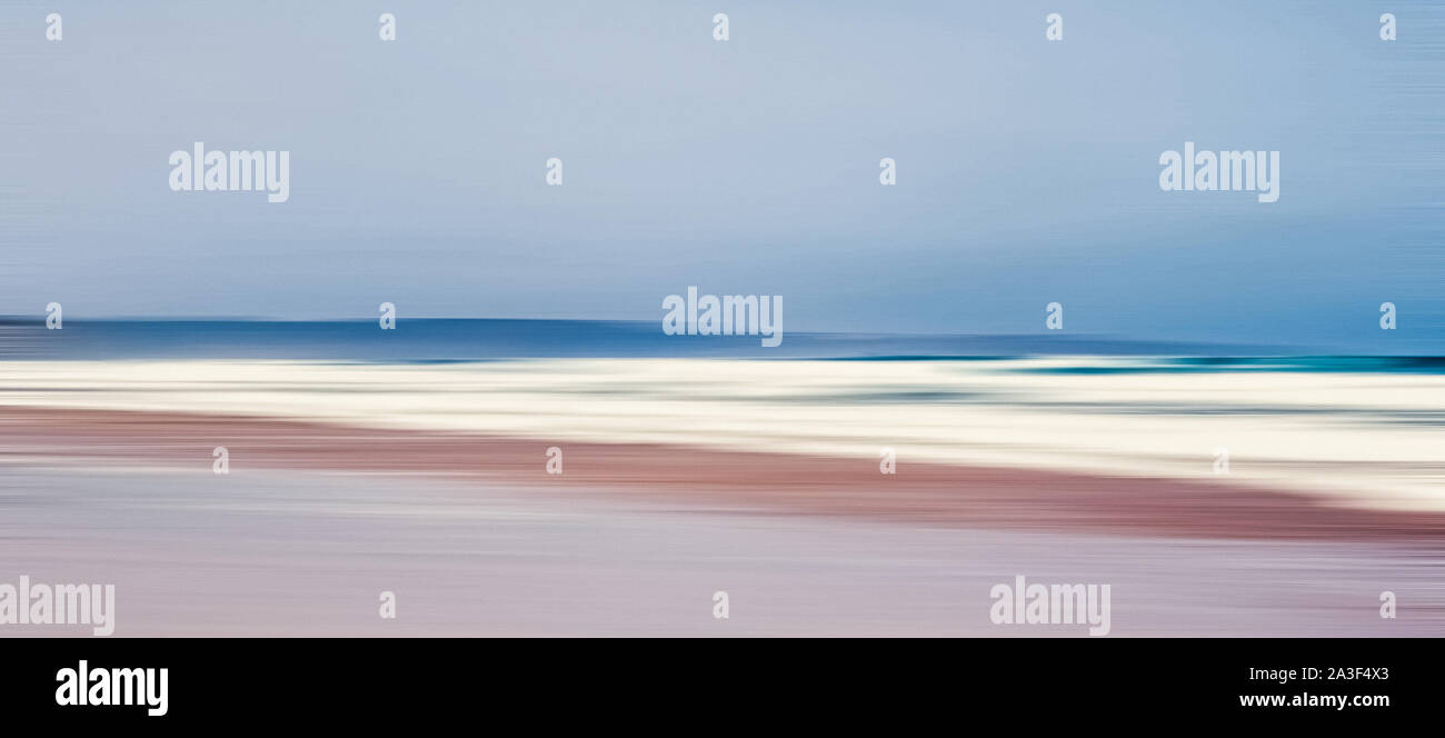 Coastal art print, holiday destination and luxury travel concept ...